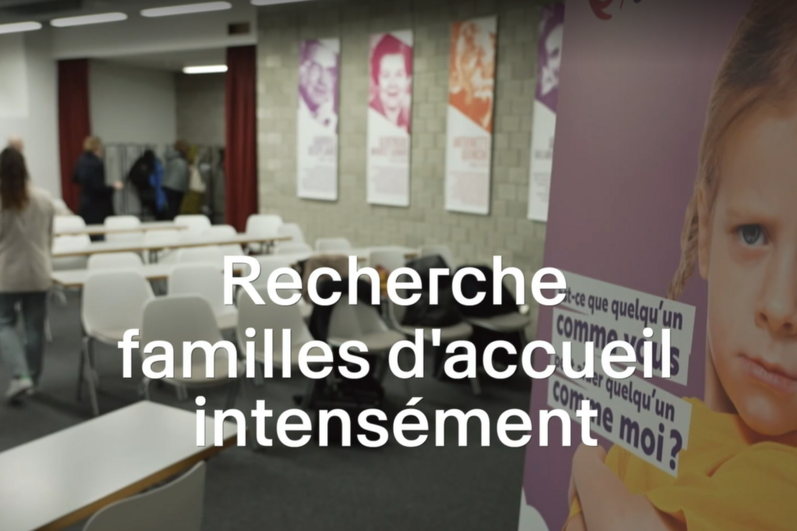 RTS TEMPS PRÉSENT : Recherche familles d’accueil intensément | État de Vaud
