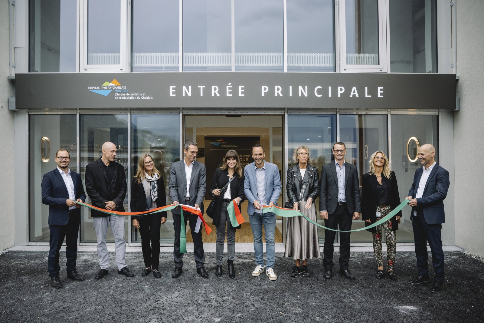 Inauguration de la Clinique de gériatrie et de réadaptation du Chablais ...